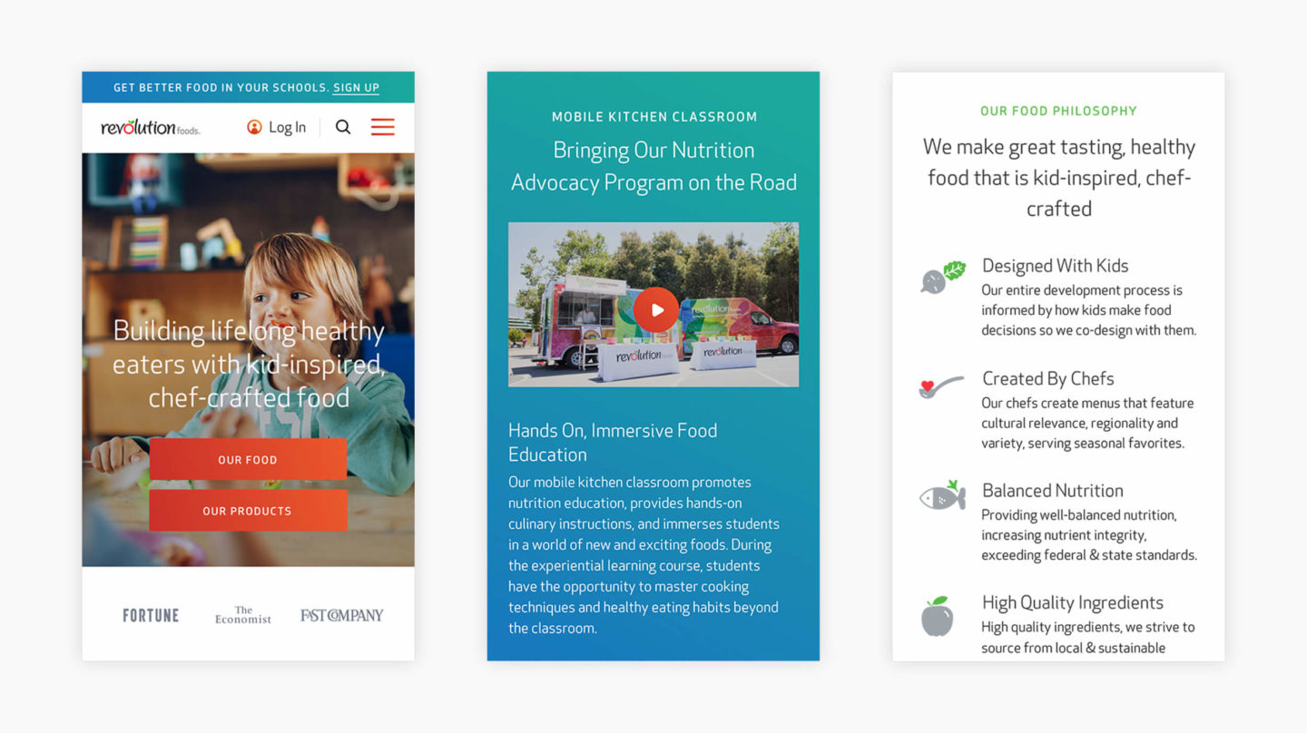 Helping Revolution Foods Bring Healthy Food Across America | Barrel